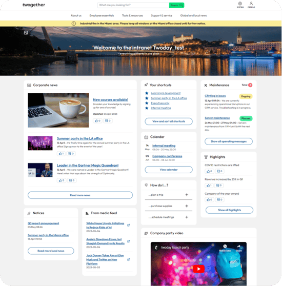 Intranätpaketering för Myndigheter
